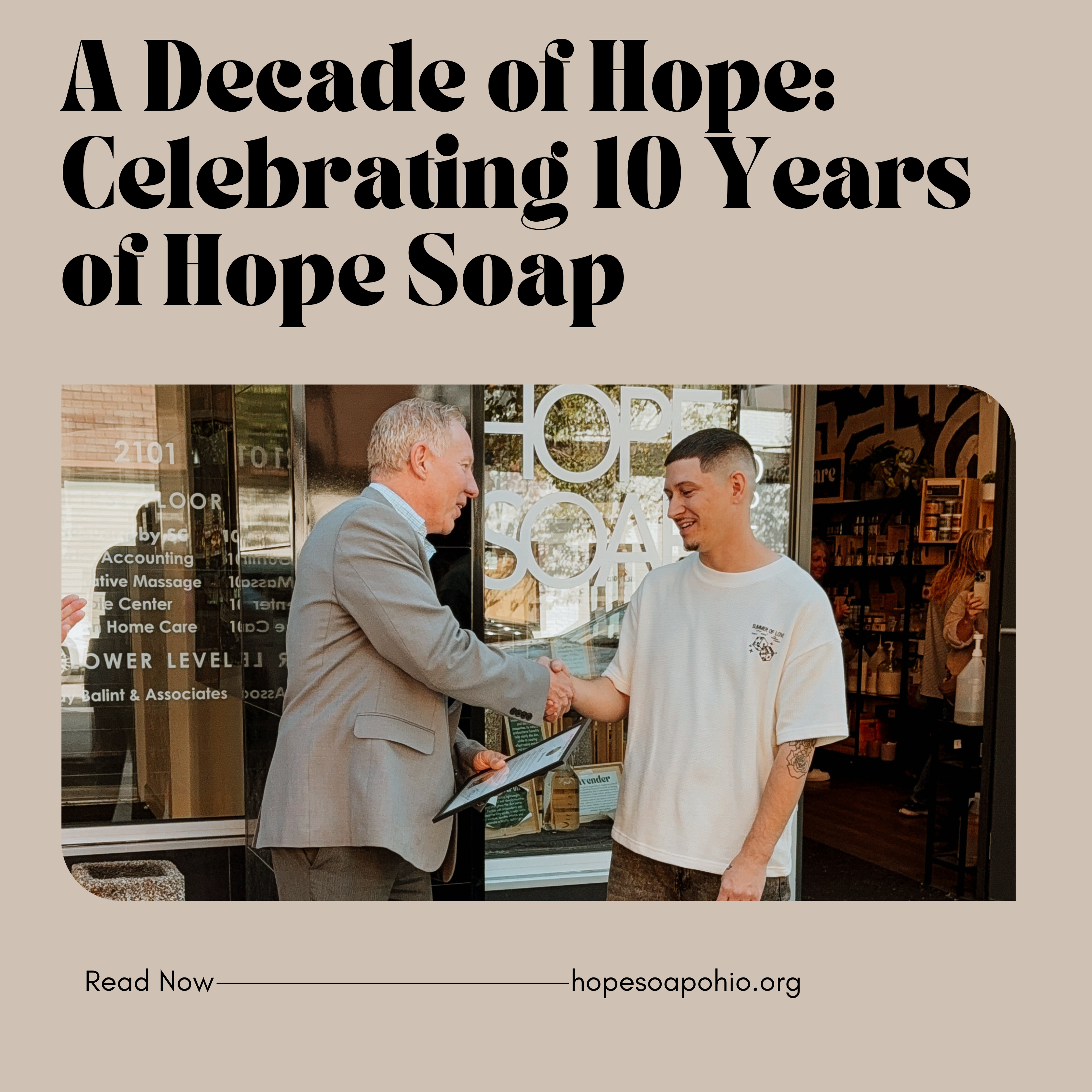 A Decade of Hope: Celebrating 10 Years of Hope Soap – HOPESOAPOHIO